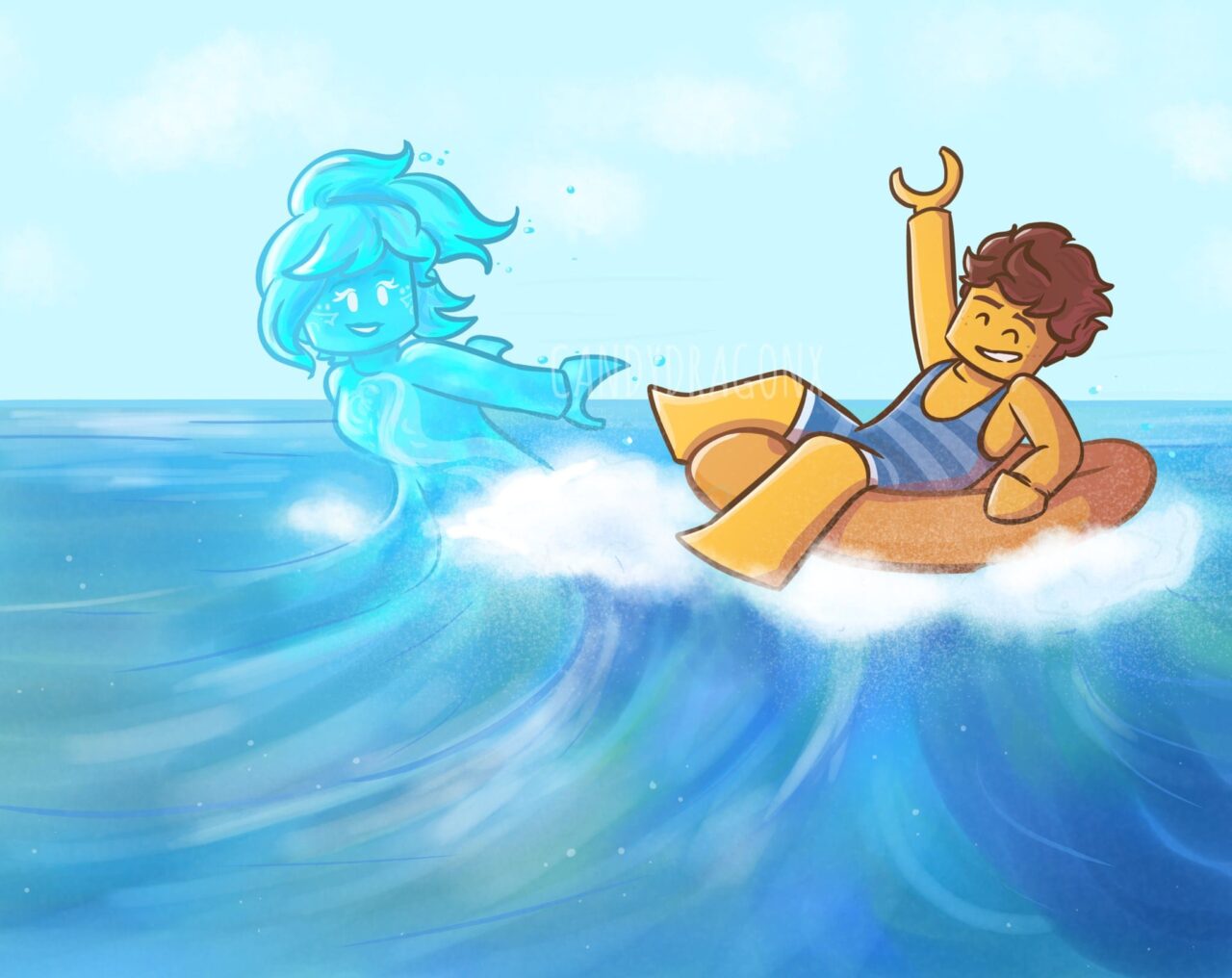 Ocean Nya | Keepers of Spinjitzu - Ninja never quit